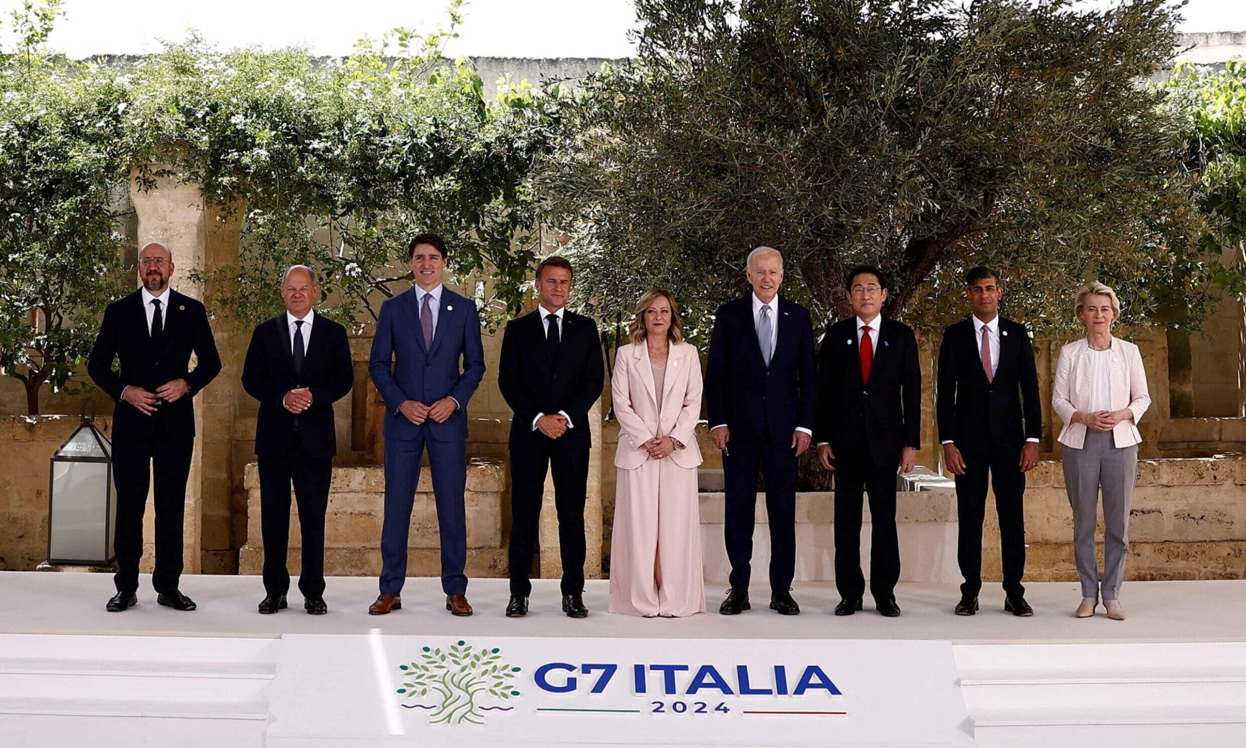 G7 峰会今天聚焦中国